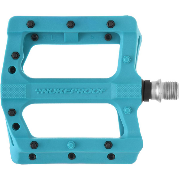 NUKEPROOF NEUTRON EVO FLAT PEDALS TURQUOISE – Cycle District
